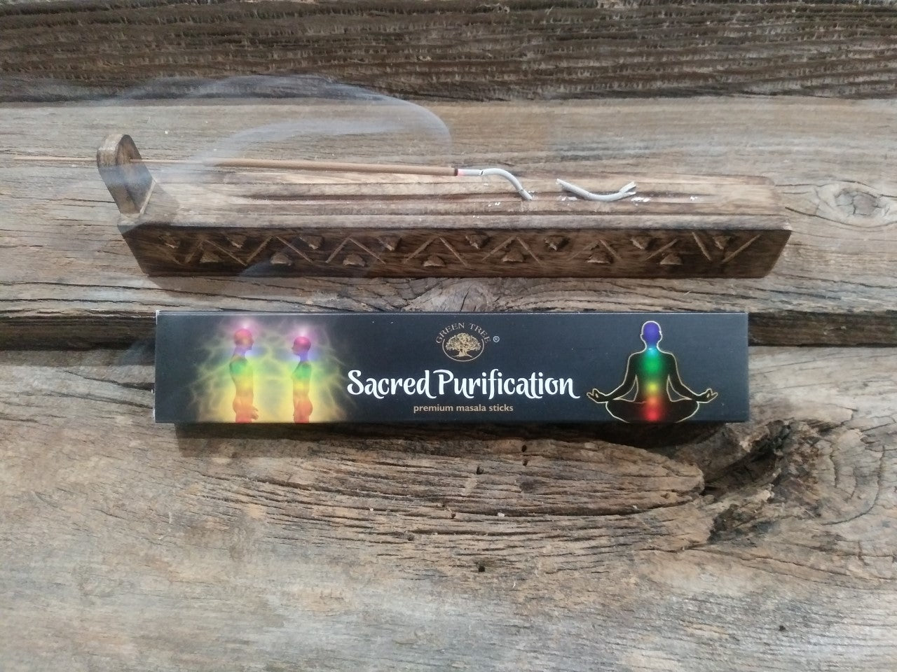 Encens Green Tree Purification Sacrée – Boutique Terre et Âmes